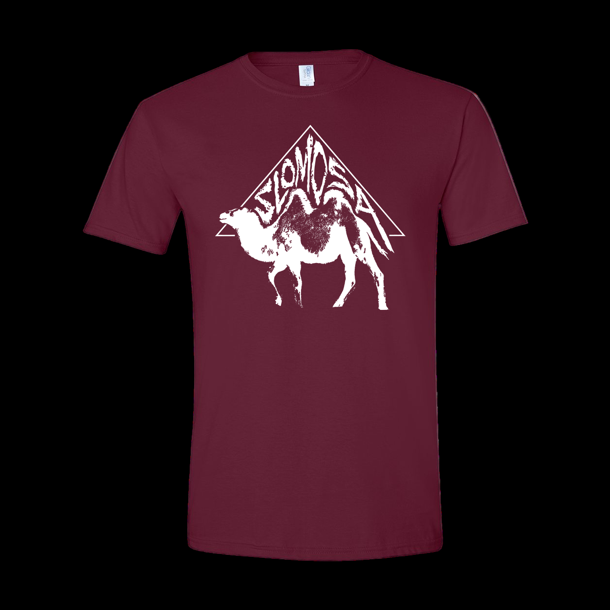 Maroon OG Camel Logo Tee – Slomosa Official Non-EU Store